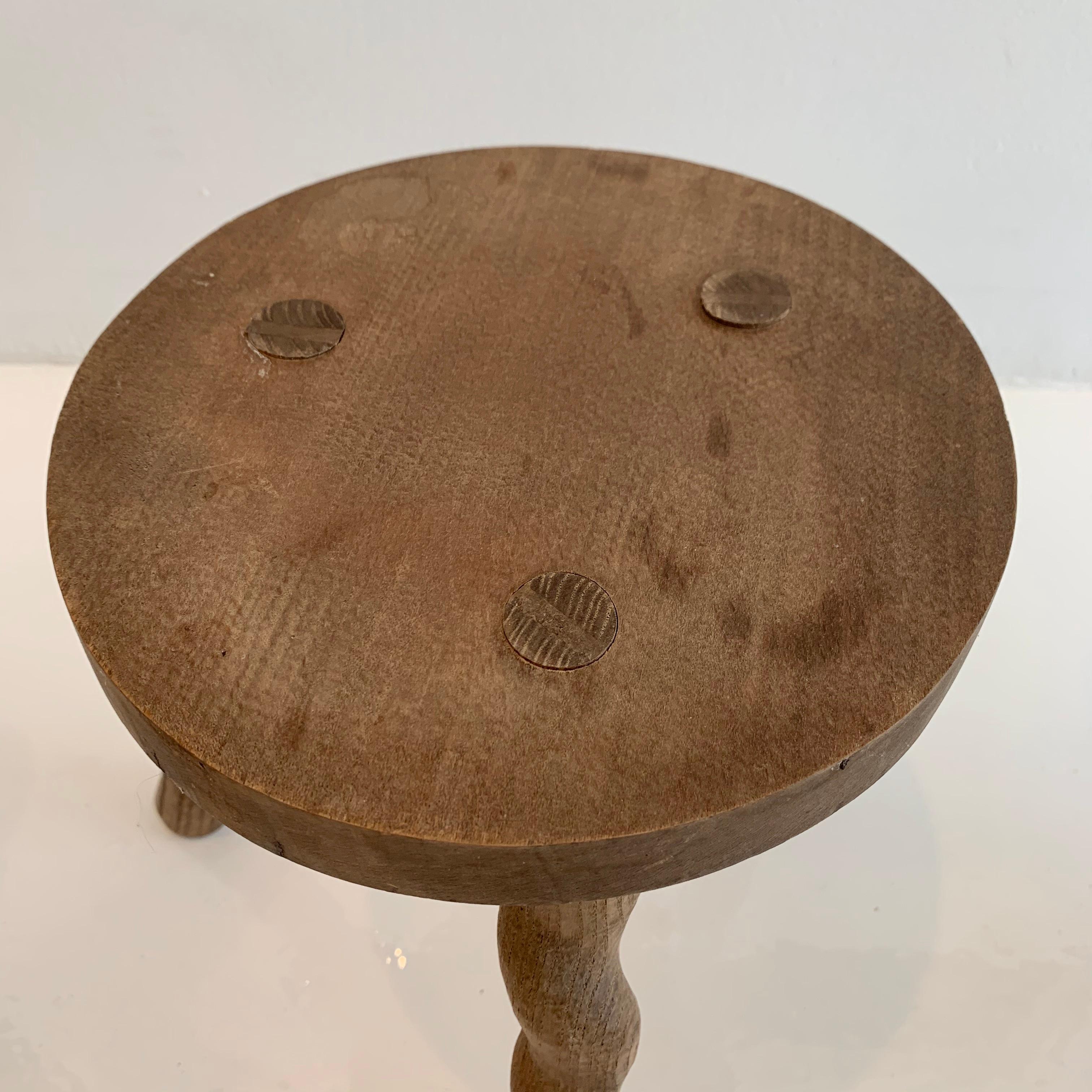French Spiral Stool at 1stDibs
