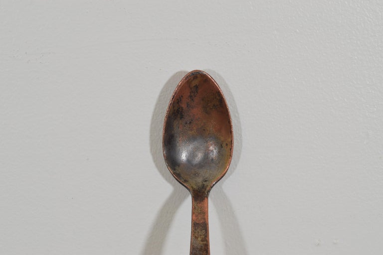 French "Spork" in Silver Plated Copper, Marked "LEGRY", 19th-20th ...