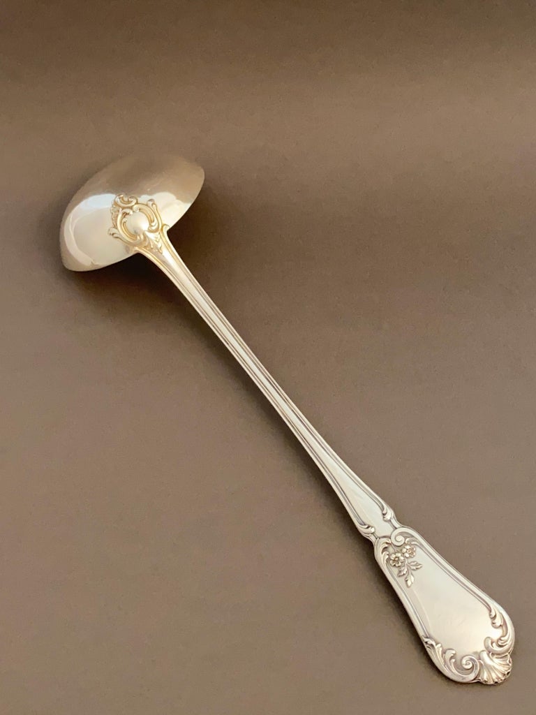 19th Century French Sterling Silver Ladle For Sale at 1stDibs
