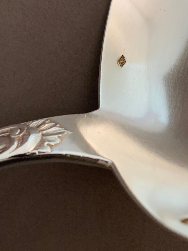 19th Century French Sterling Silver Ladle For Sale at 1stDibs