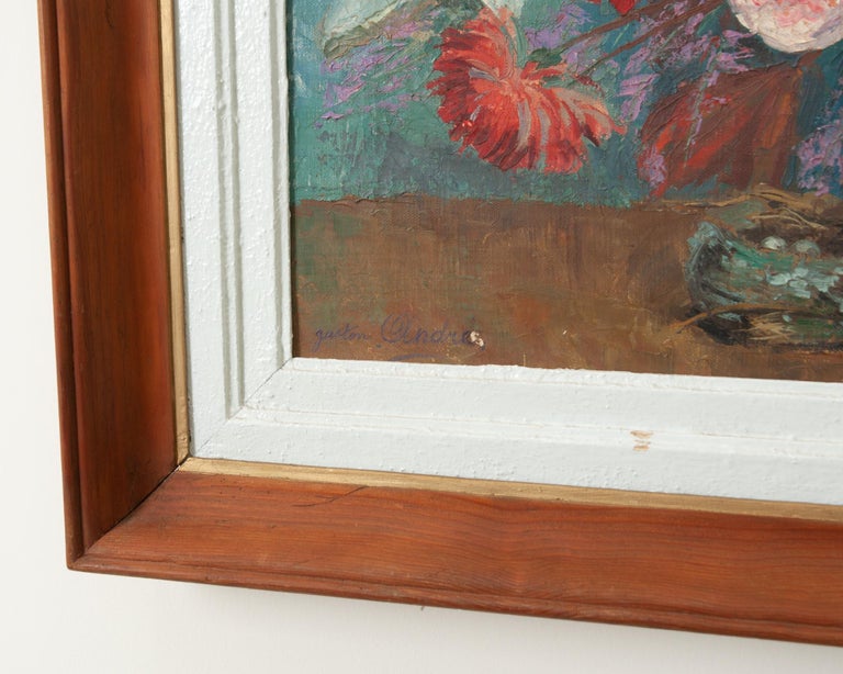 French Still Life Painting Framed For Sale at 1stDibs