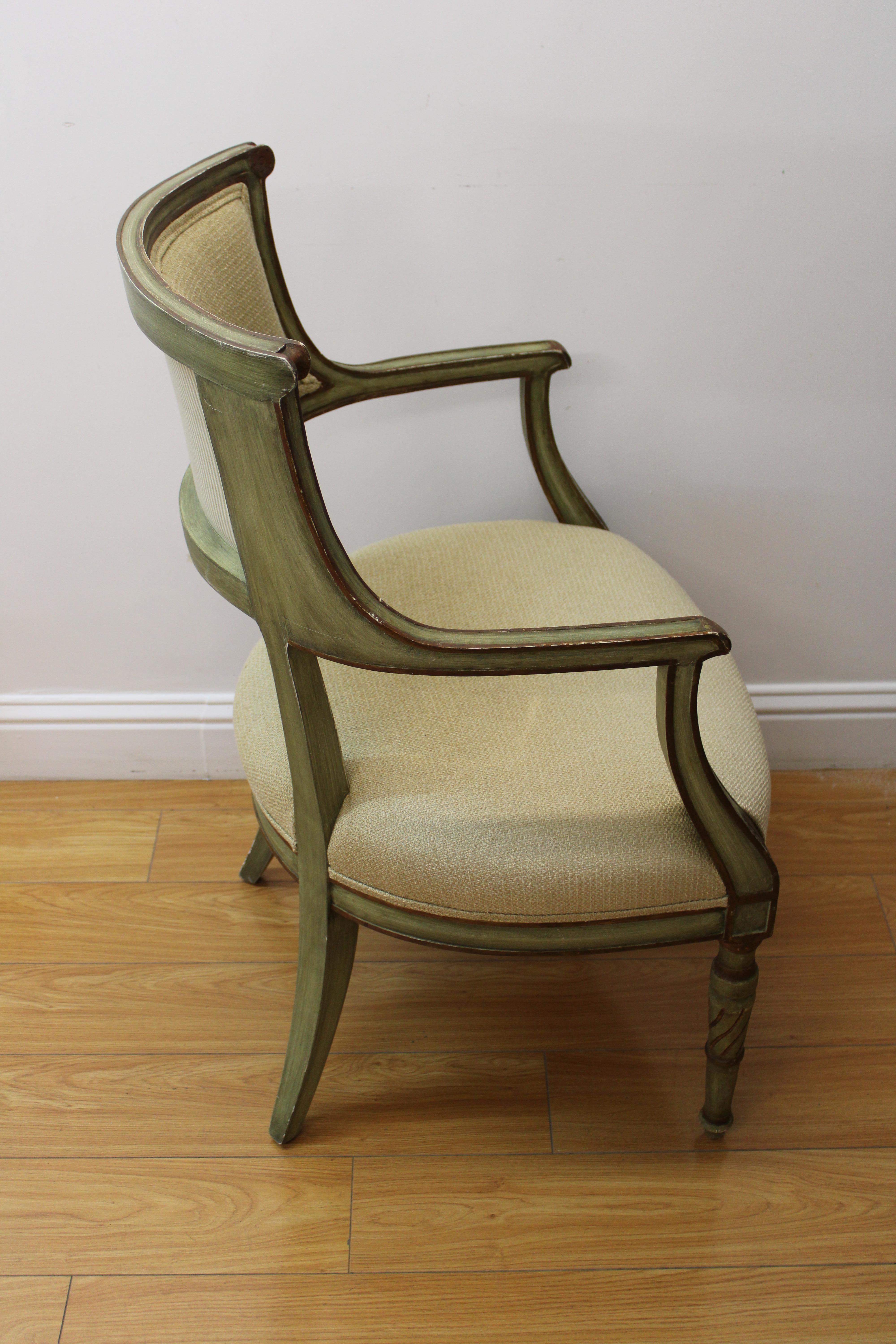 French Style Arm Chair at 1stDibs