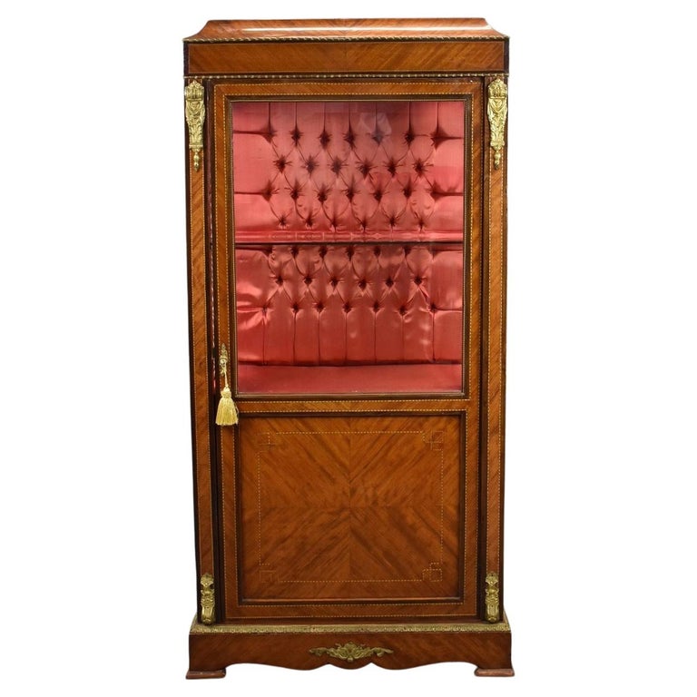 French Style Display Cabinet For Sale at 1stDibs