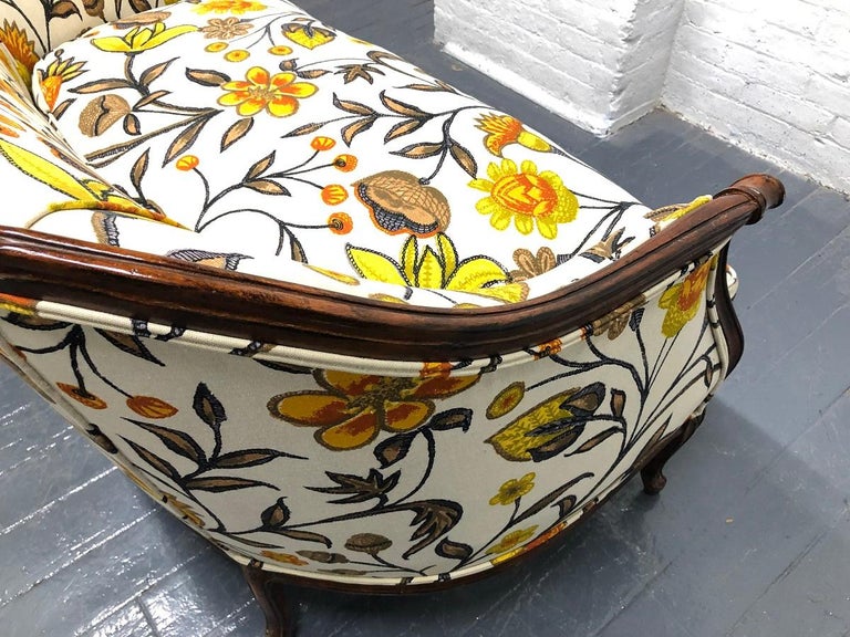 French Style Floral Loveseat For Sale at 1stDibs | floral loveseats ...