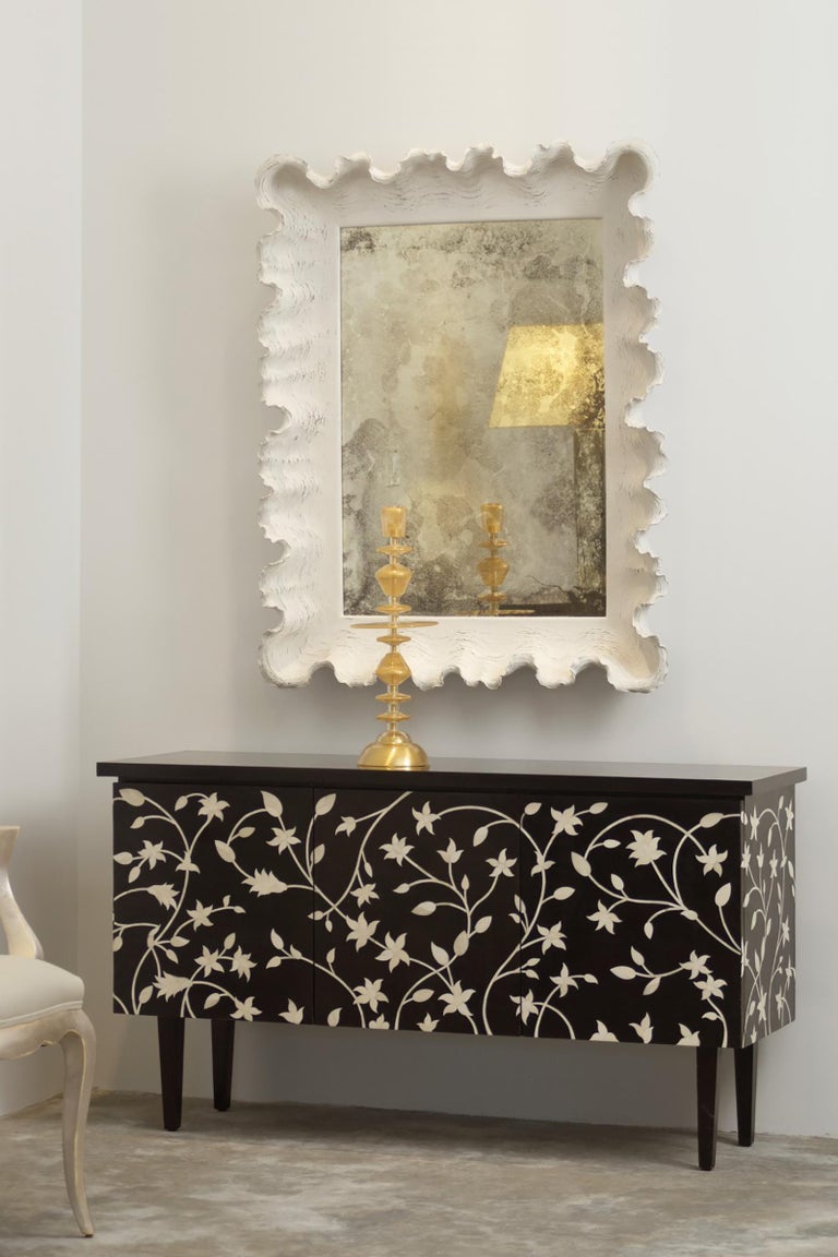 French Style Inspired Resin and Bone Inlay Buffet Sideboard For Sale at ...