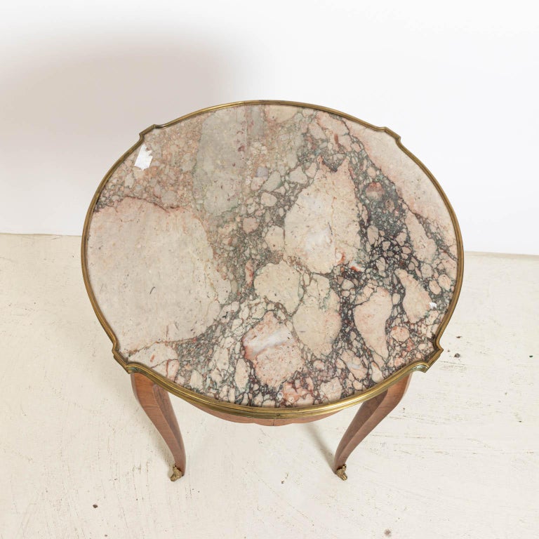 French Style Marble-Top Table at 1stDibs
