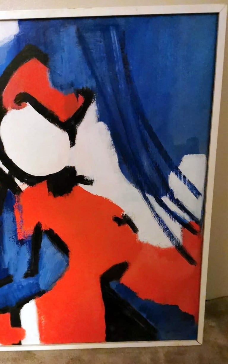 French Symbolic Expressionism Oil Painting Depicting French Revolution ...