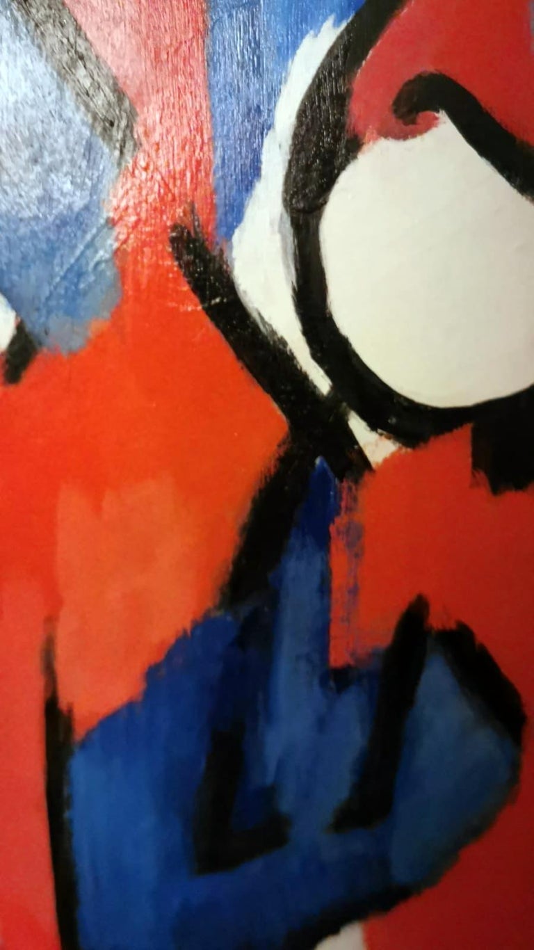 French Symbolic Expressionism Oil Painting Depicting French Revolution ...