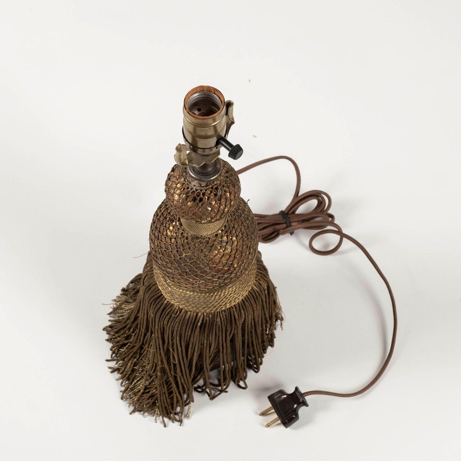 French Tassel Lamp For Sale at 1stDibs