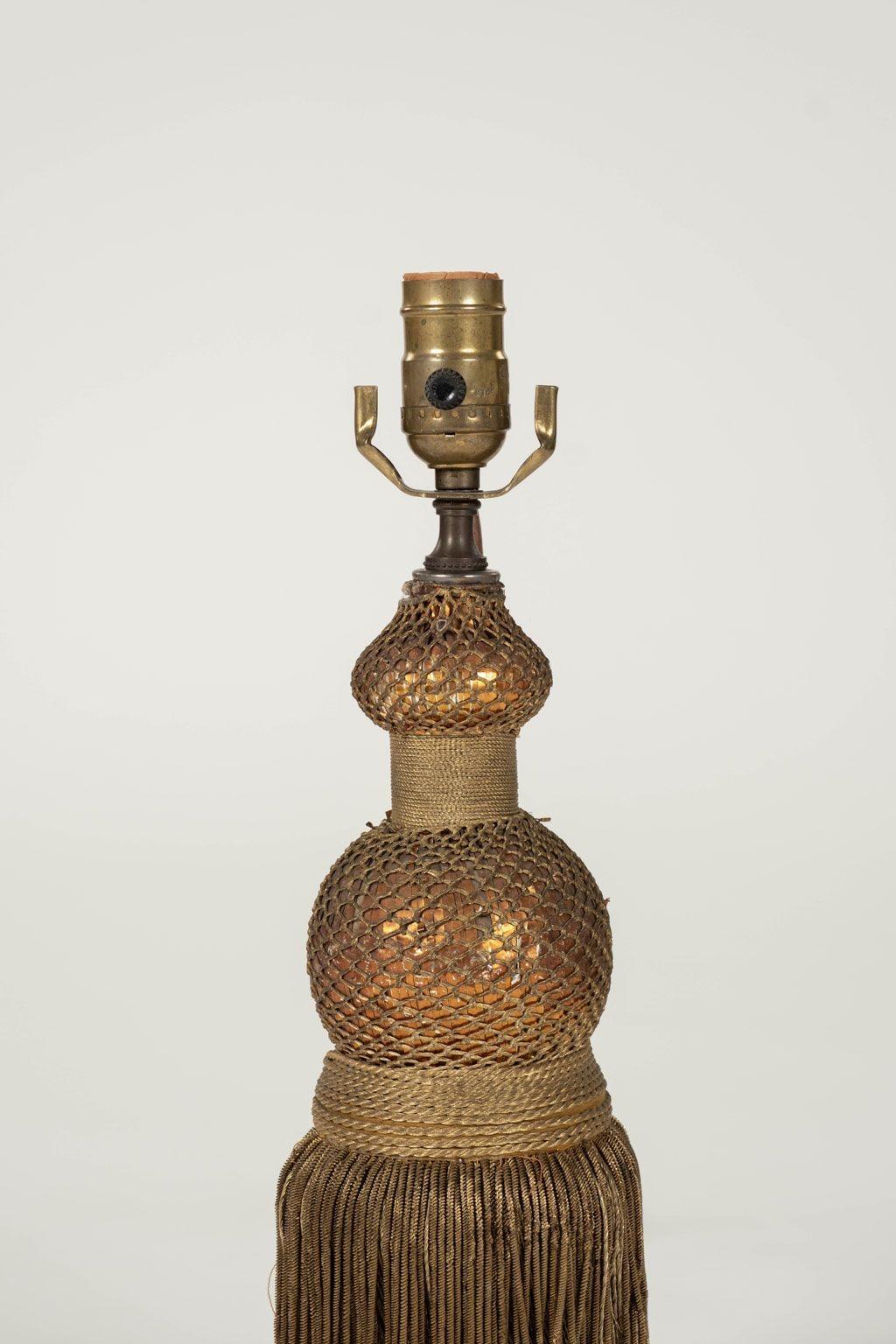 French Tassel Lamp For Sale at 1stDibs