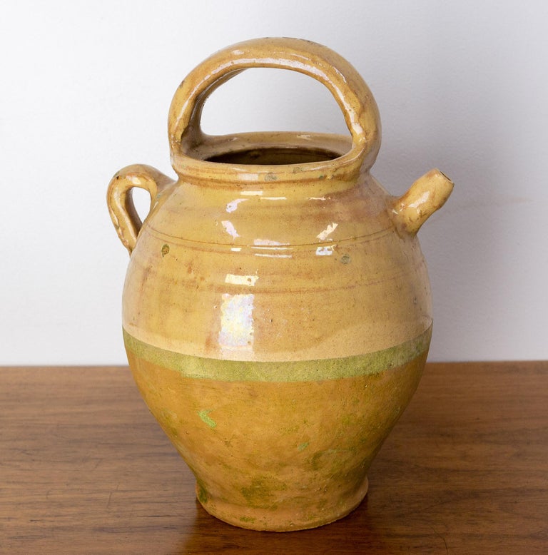 French Terracotta Jug or Pitcher, 19th Century For Sale at 1stDibs