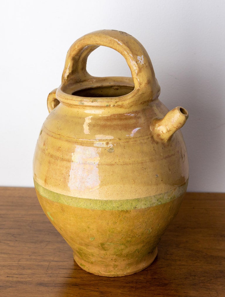 French Terracotta Jug or Pitcher, 19th Century For Sale at 1stDibs