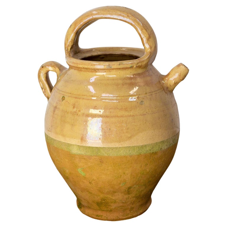 French Terracotta Jug or Pitcher, 19th Century For Sale at 1stDibs
