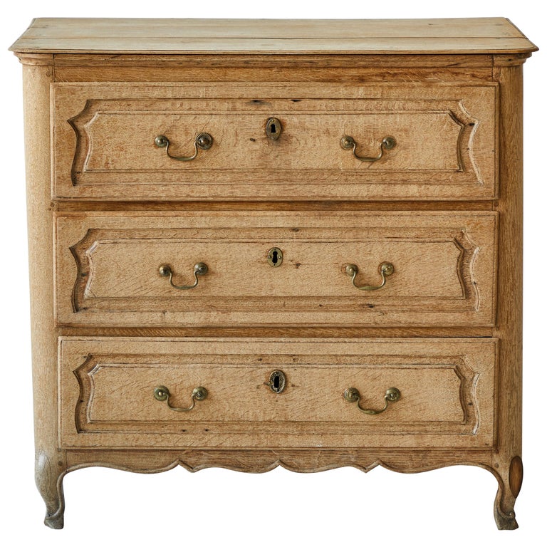 French Three-Drawer Chest of Drawers at 1stDibs