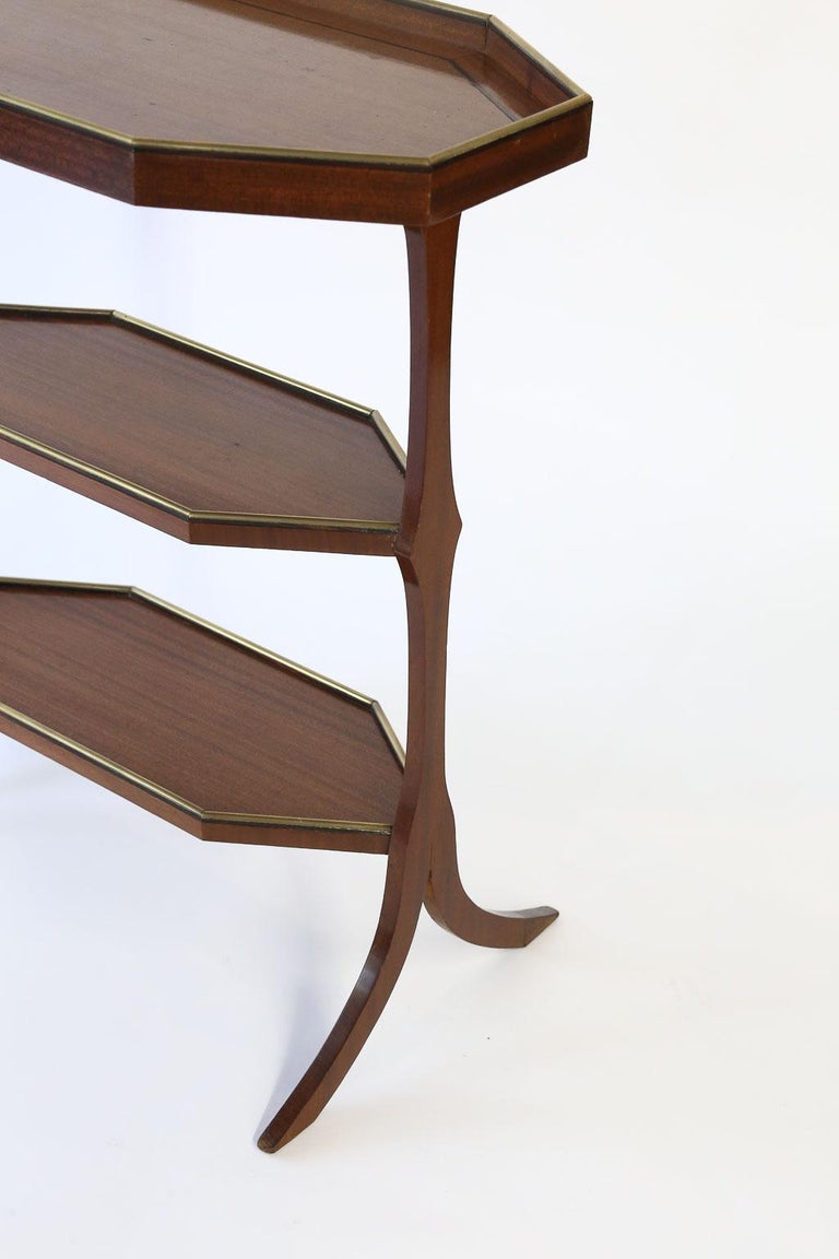 French Three-Tier Side Table, Early 1900s at 1stDibs