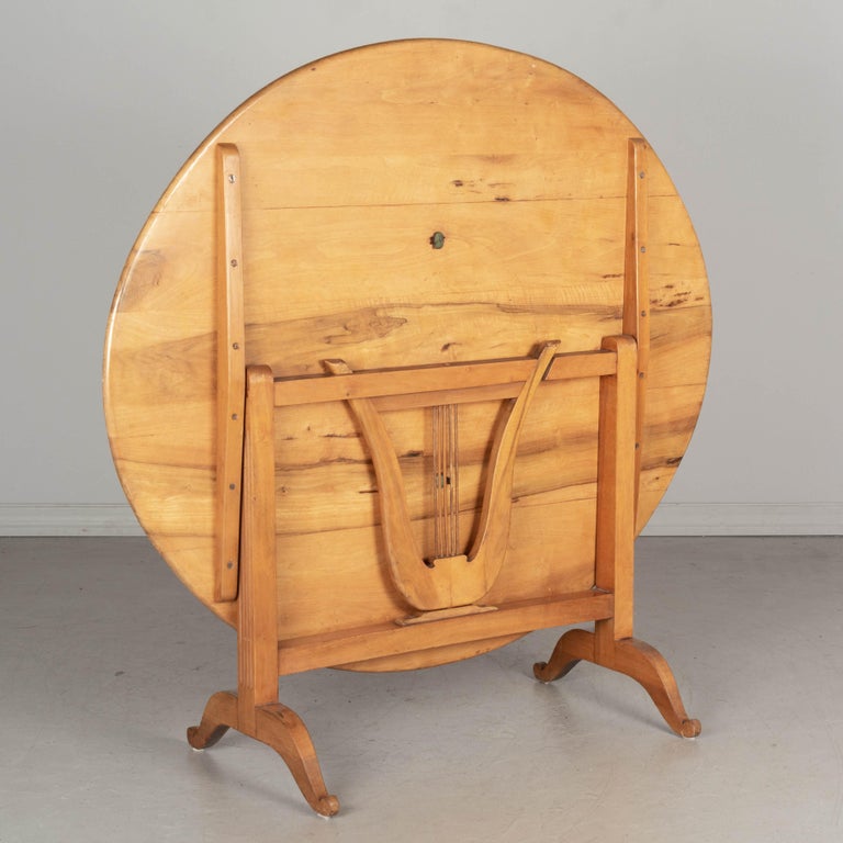 French Tilt Top Dining Table For Sale at 1stDibs