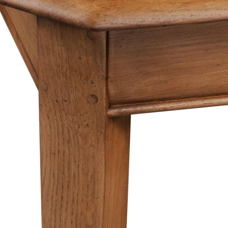 French Tradition Extensible Square Dining Table, Chestnut Stained For ...