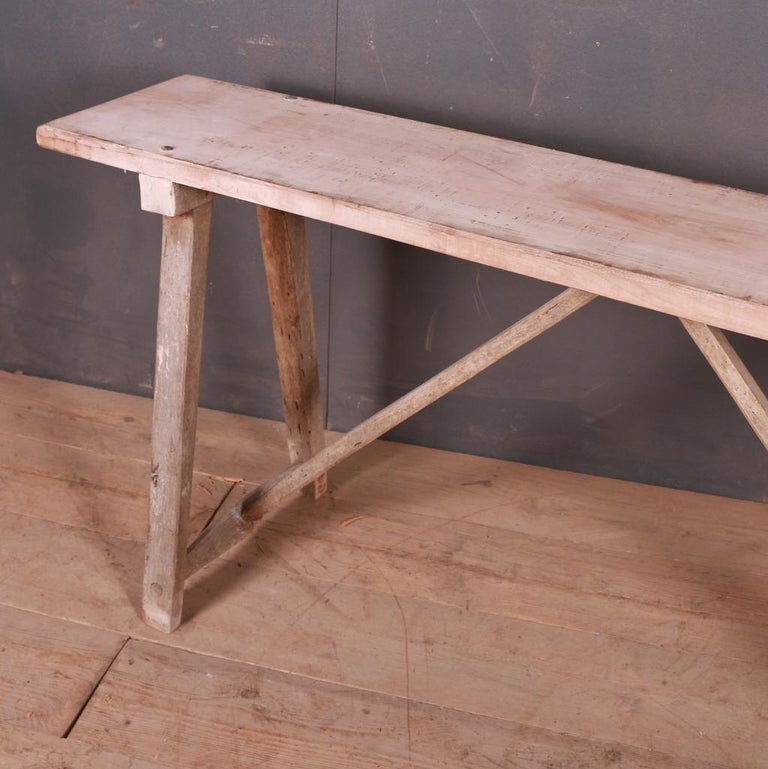 French Trestle Table For Sale at 1stDibs
