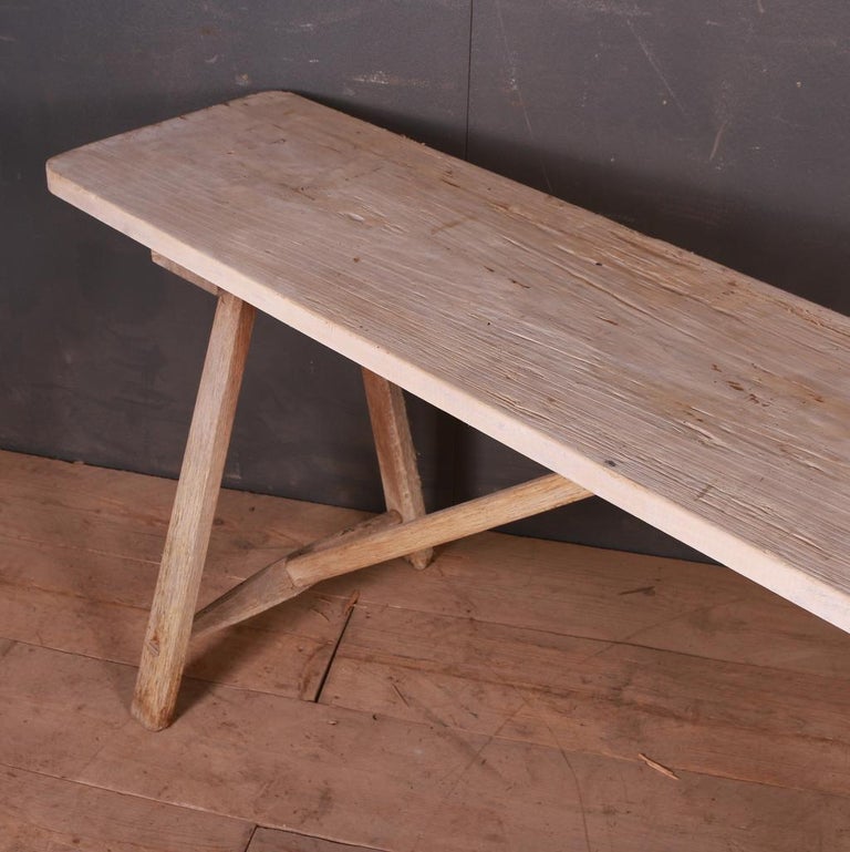 French Trestle Table For Sale at 1stDibs