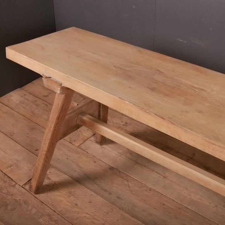 French Trestle Table at 1stDibs