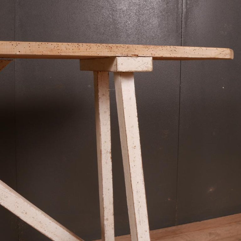 French Trestle Table at 1stDibs