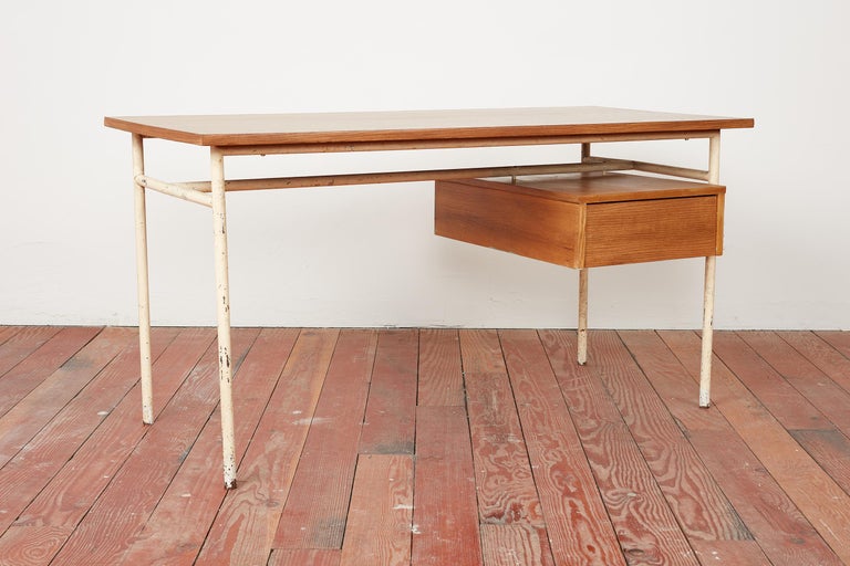 French Tubular Desk from University d'Antony For Sale at 1stDibs