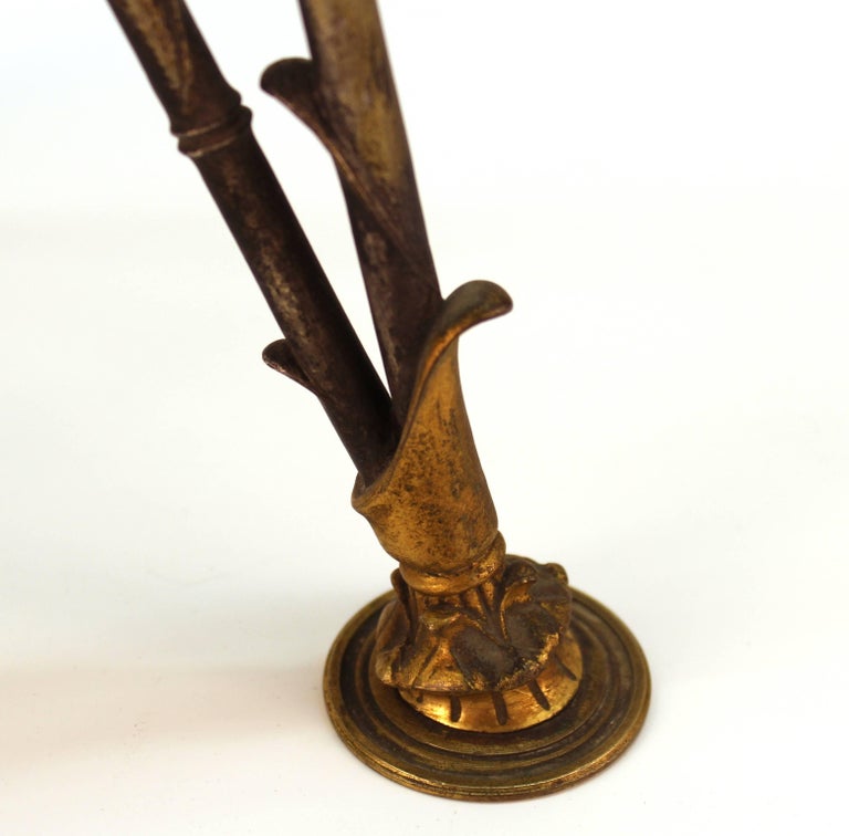 French Victorian Pastry Holders on Tripod Bronze Base and Val St ...