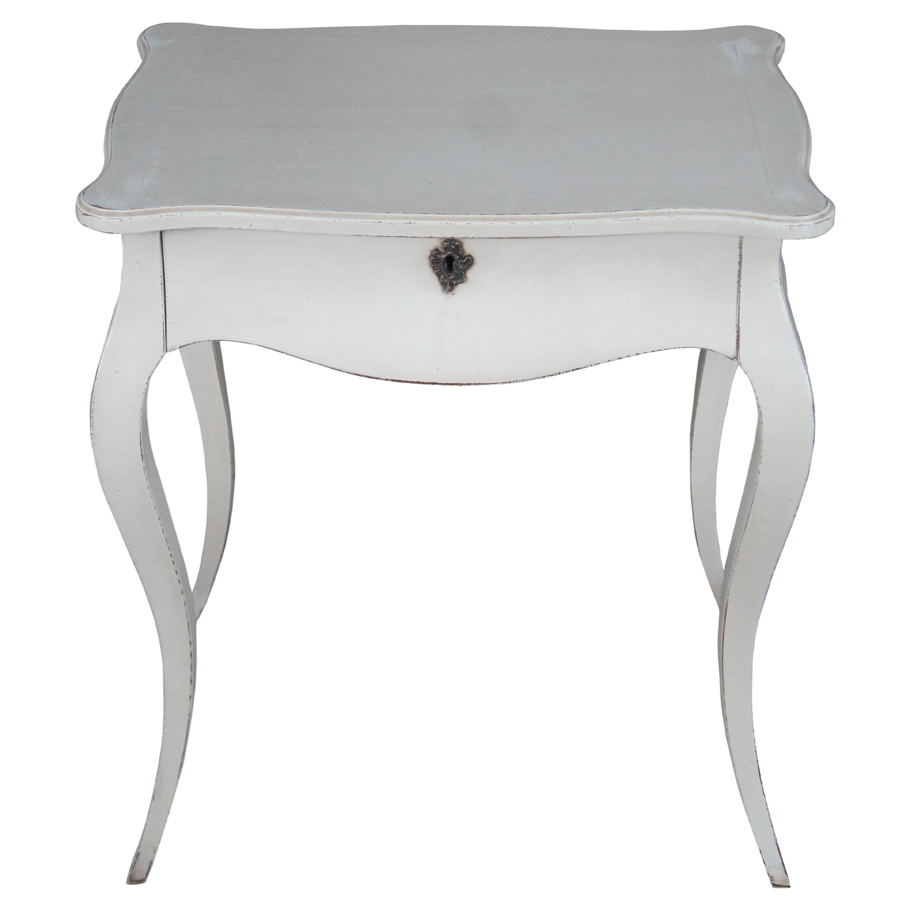 Scalloped Side Table For Sale at 1stDibs