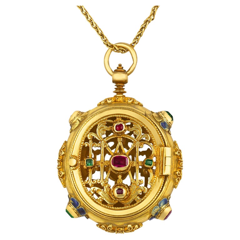 French Vinaigrette Pendant For Sale at 1stDibs