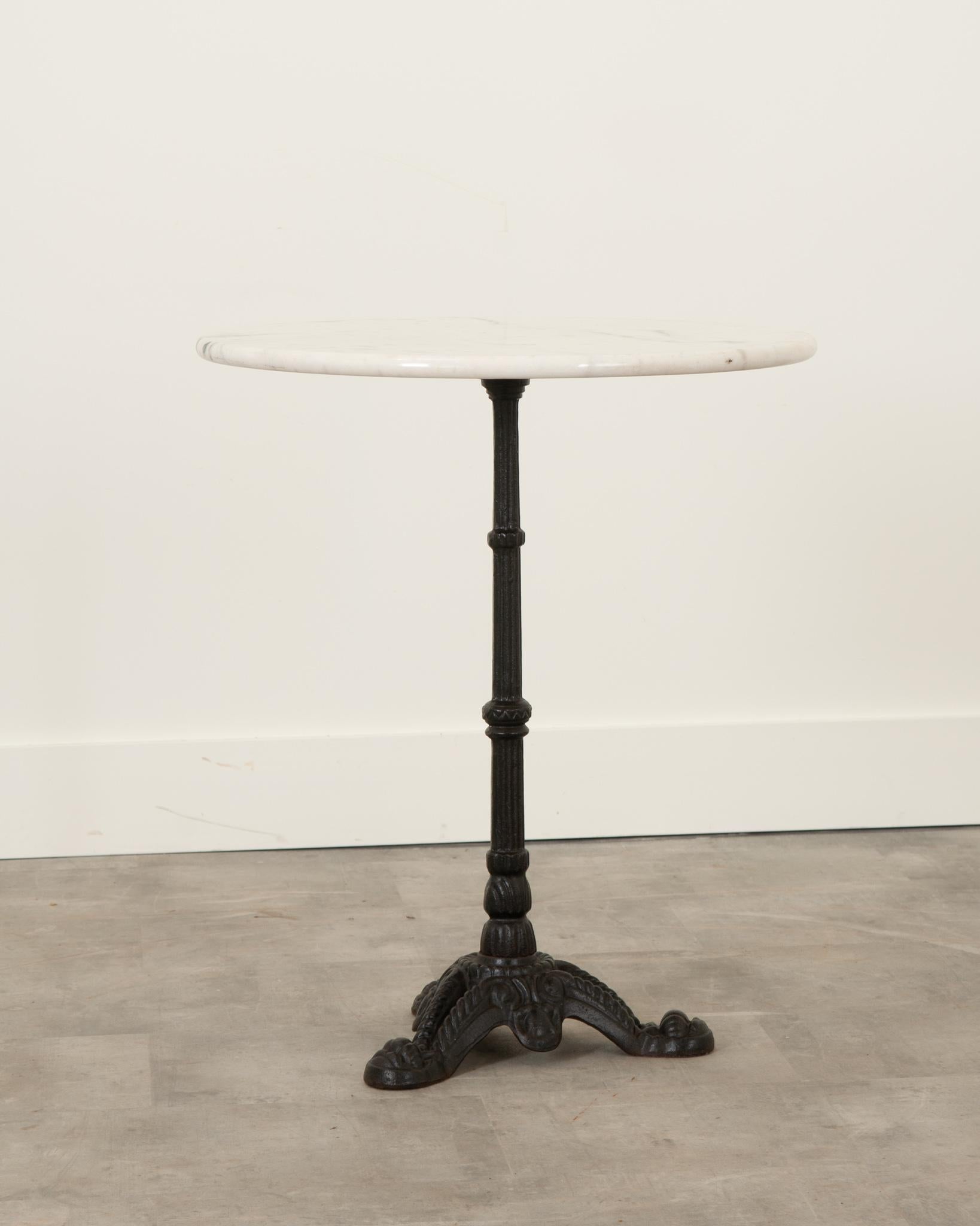 French Vintage Bistro Table at 1stDibs