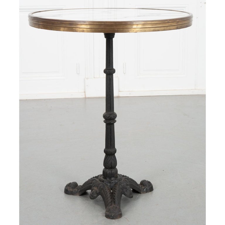French Vintage Bistro Table at 1stDibs