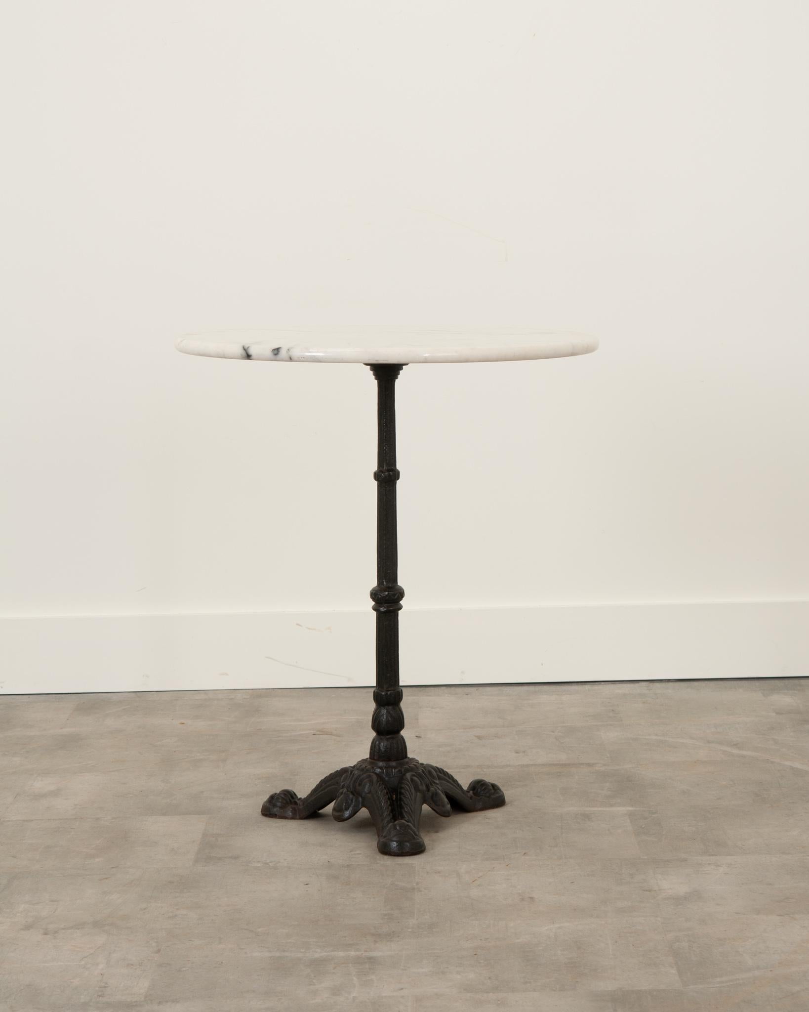 French Vintage Bistro Table at 1stDibs