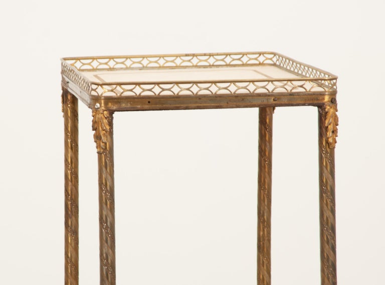 French Vintage Brass Etagere For Sale At 1stdibs