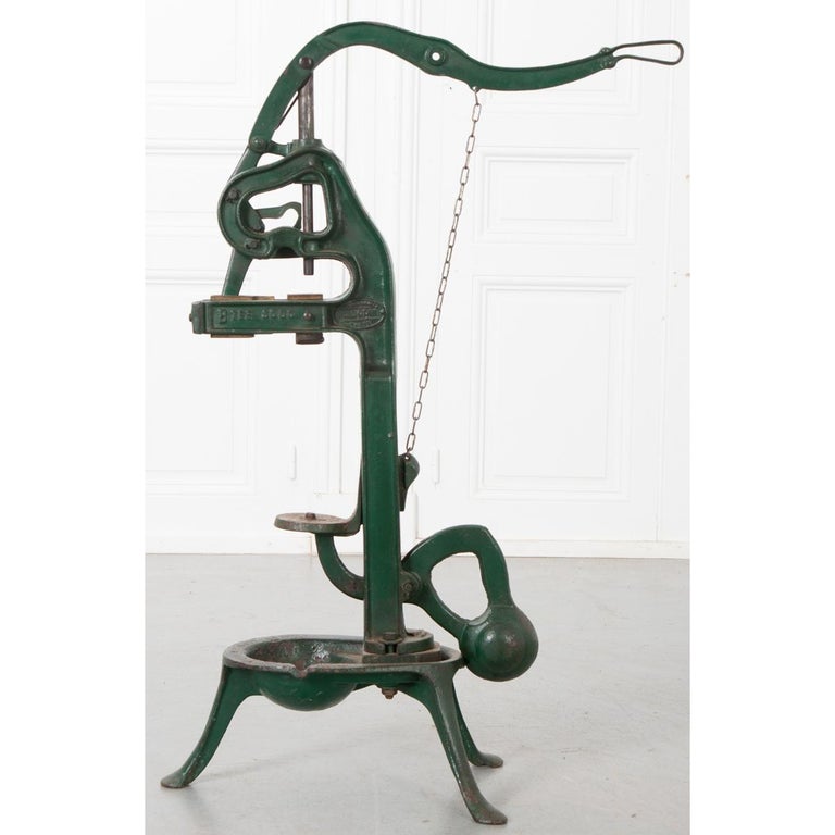 French Vintage Cast Iron Wine Bottle Corker For Sale at 1stDibs ...