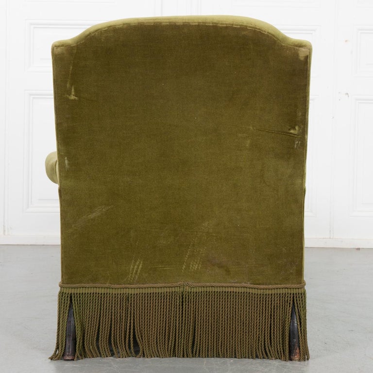 French Vintage Chaise with Fringe at 1stDibs | chaise lounge with fringe