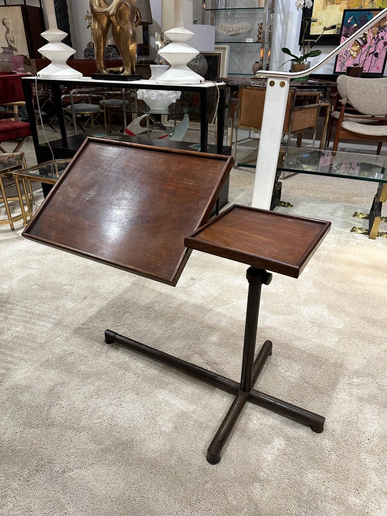 French Vintage Mechanical Deco Table For Sale at 1stDibs