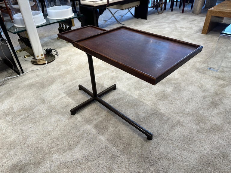 French Vintage Mechanical Deco Table For Sale at 1stDibs