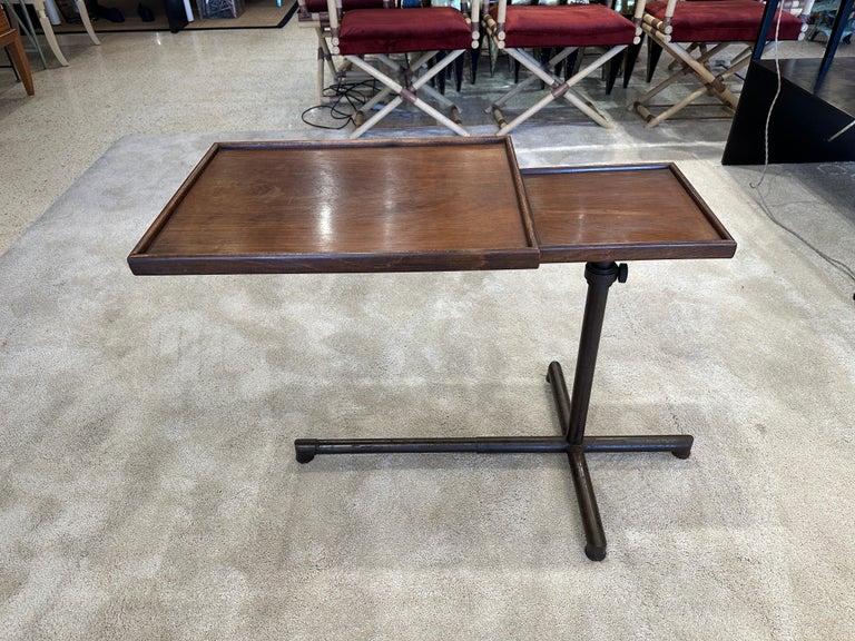 French Vintage Mechanical Deco Table For Sale at 1stDibs