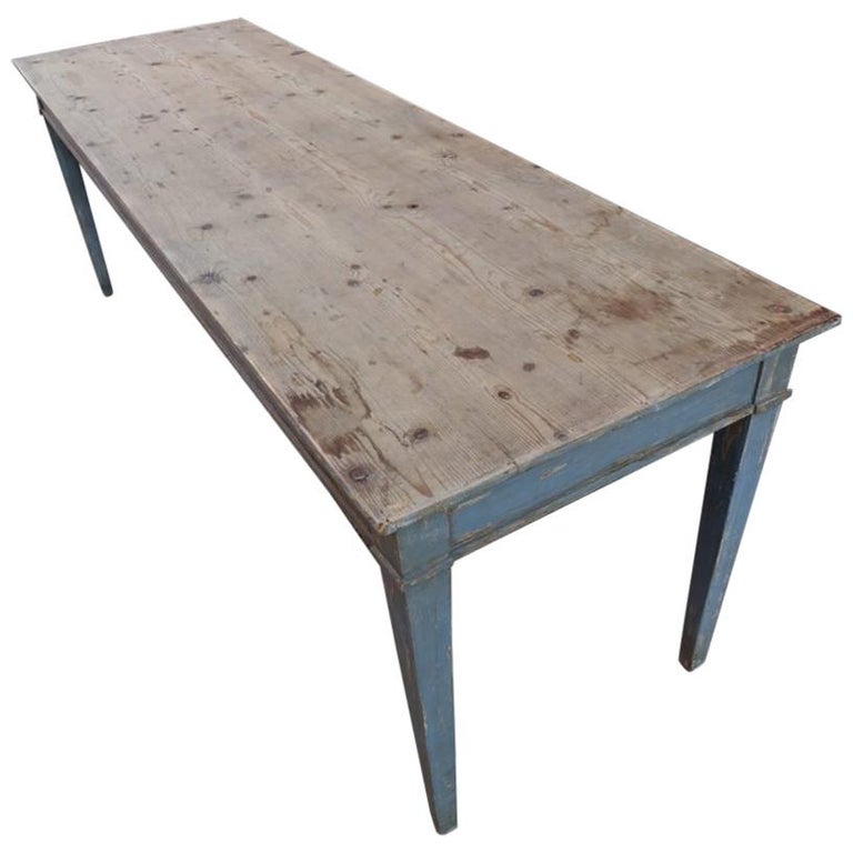 French Vintage Refectory Table at 1stDibs