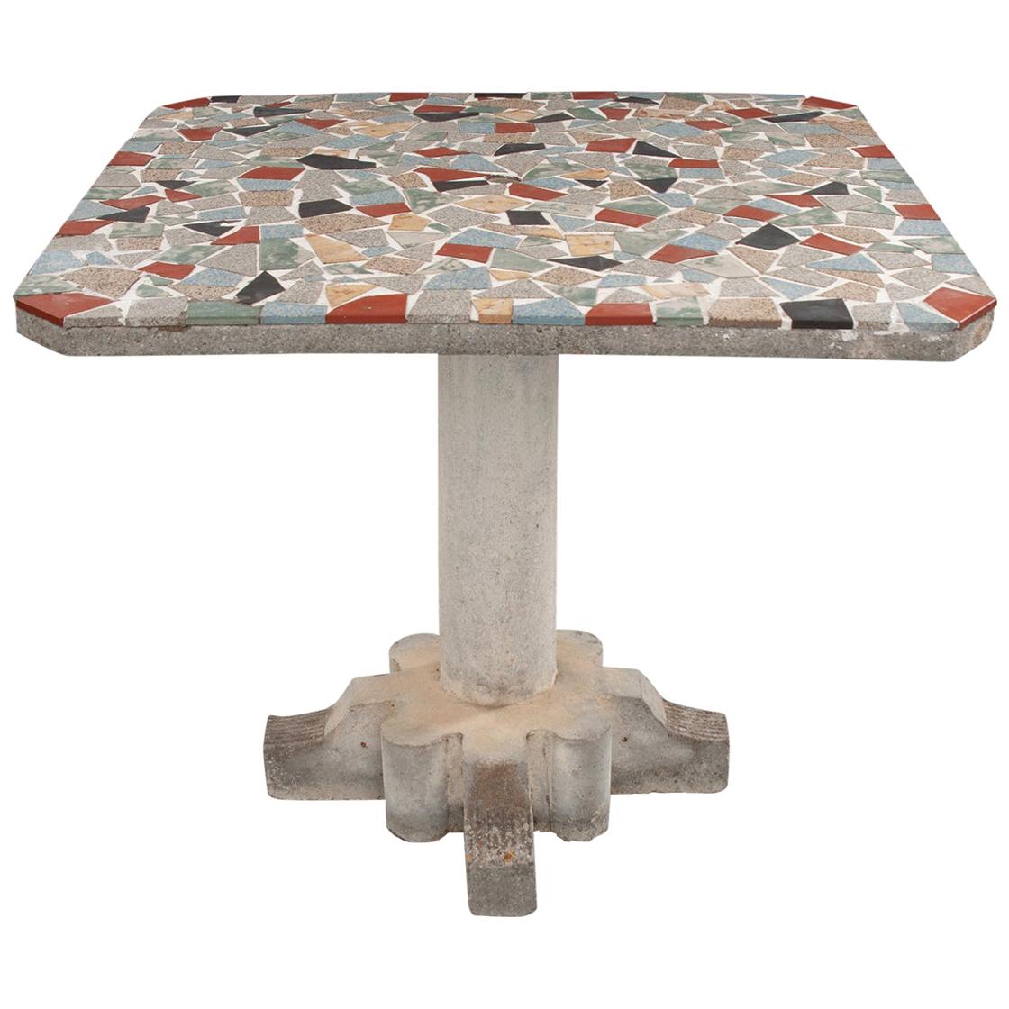 Terrazzo Garden Furniture - For Sale on 1stDibs | terrazzo outdoor ...
