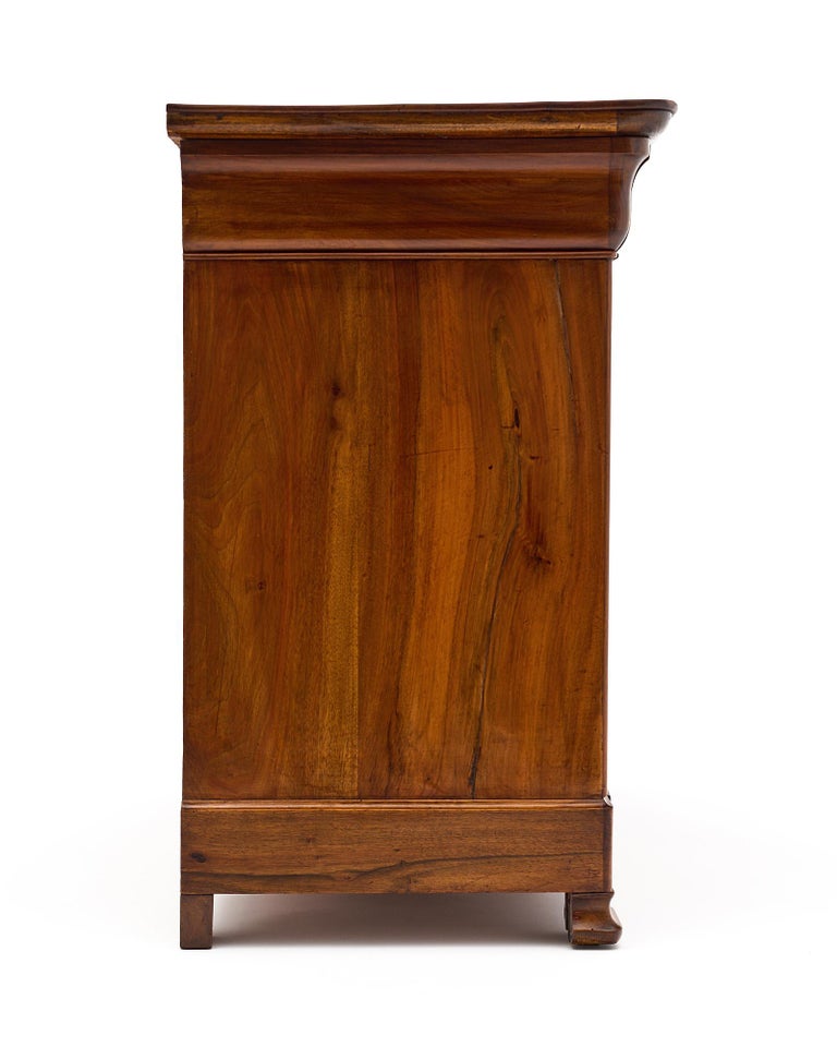 French Walnut Antique Louis Philippe Chest For Sale at 1stDibs
