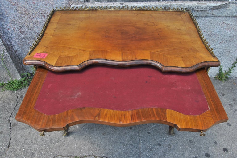 French Walnut Desk For Sale at 1stDibs
