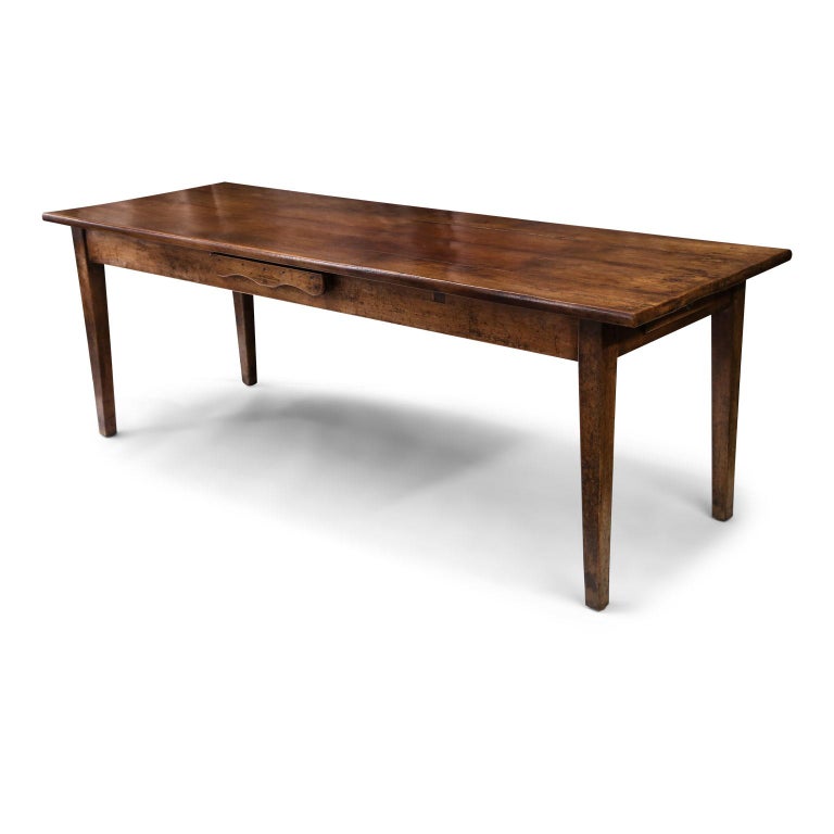 French Walnut Dining Table at 1stDibs