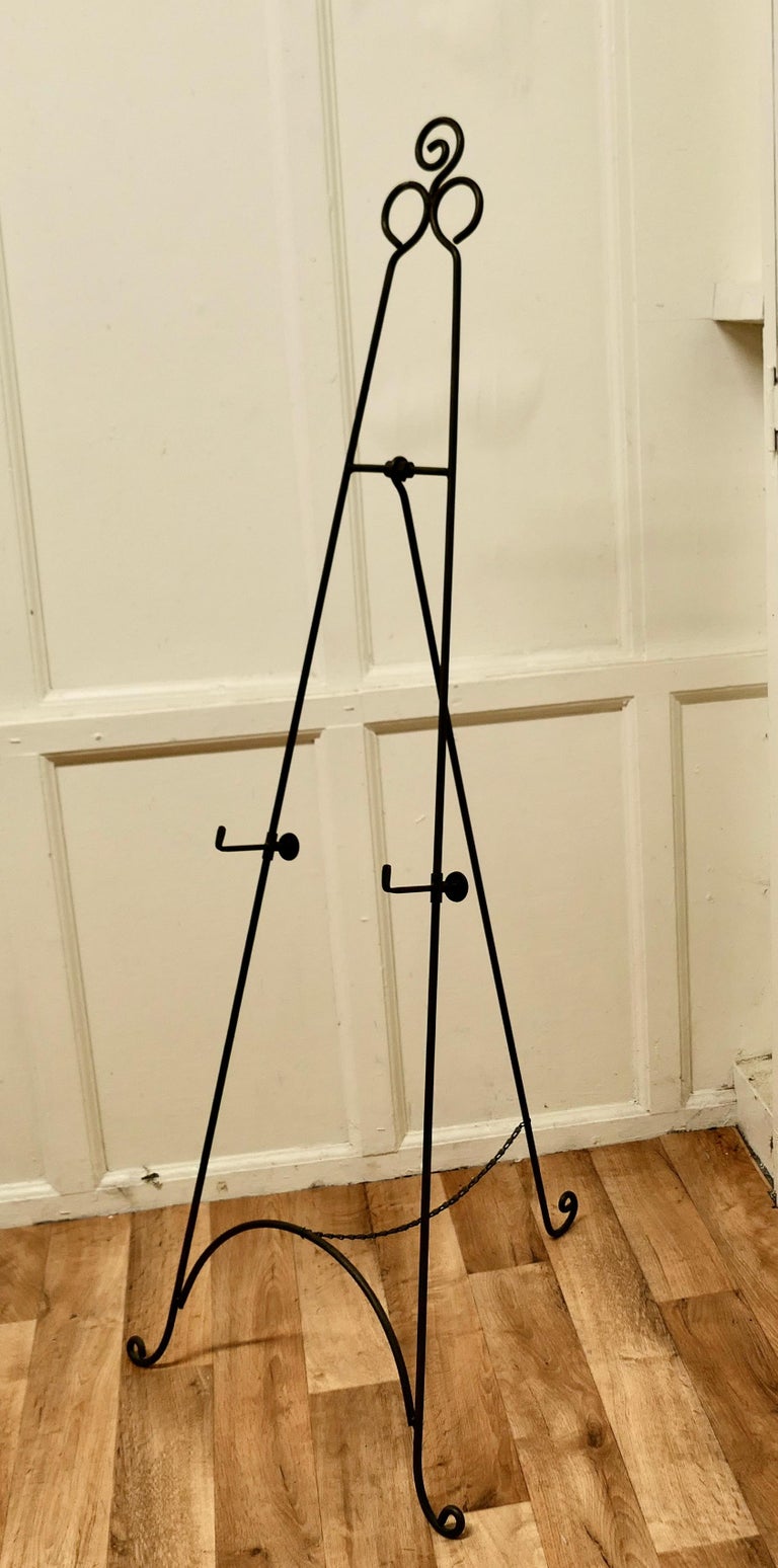 French Wire Work Picture Display Easel For Sale at 1stDibs