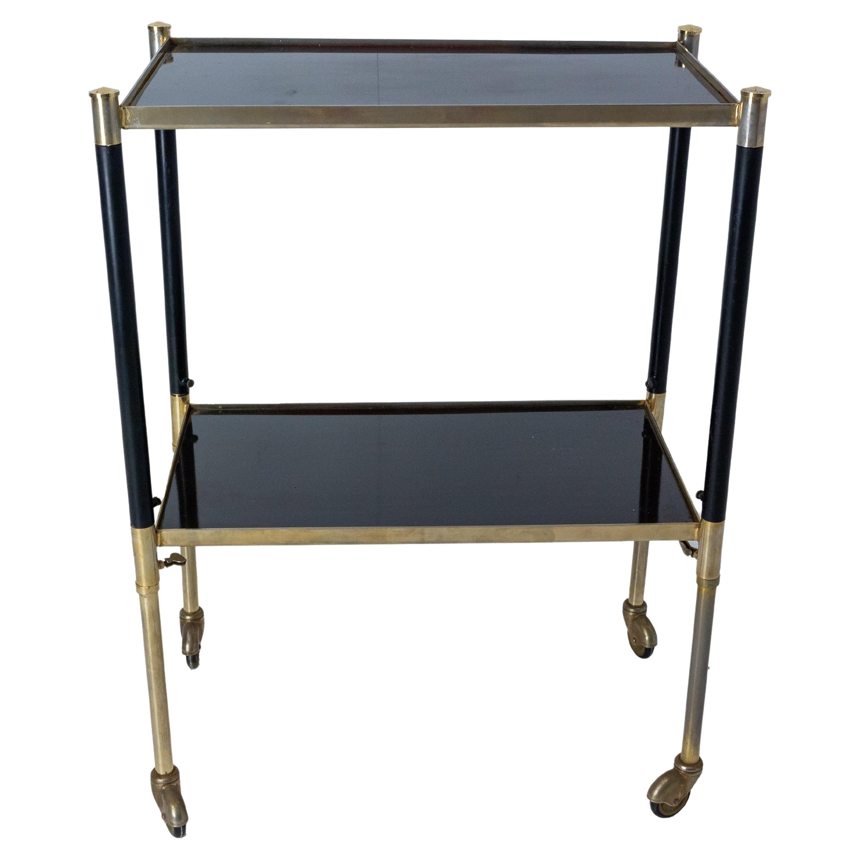 Walnut Cart Drinks Cocktail Table Trolley Louis XVI Style, France circa ...