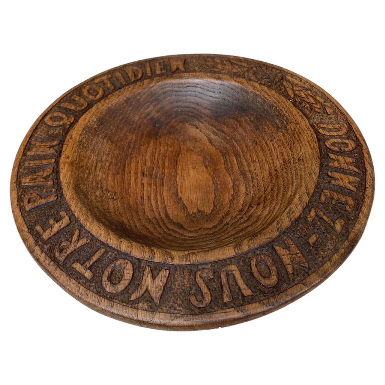 French Wood Bread Platter, circa 1950 For Sale at 1stDibs