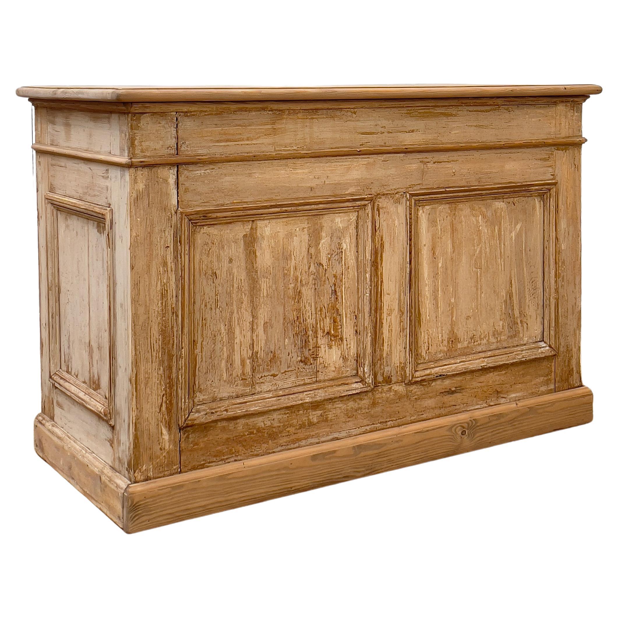 Antique French Shop Counter at 1stDibs