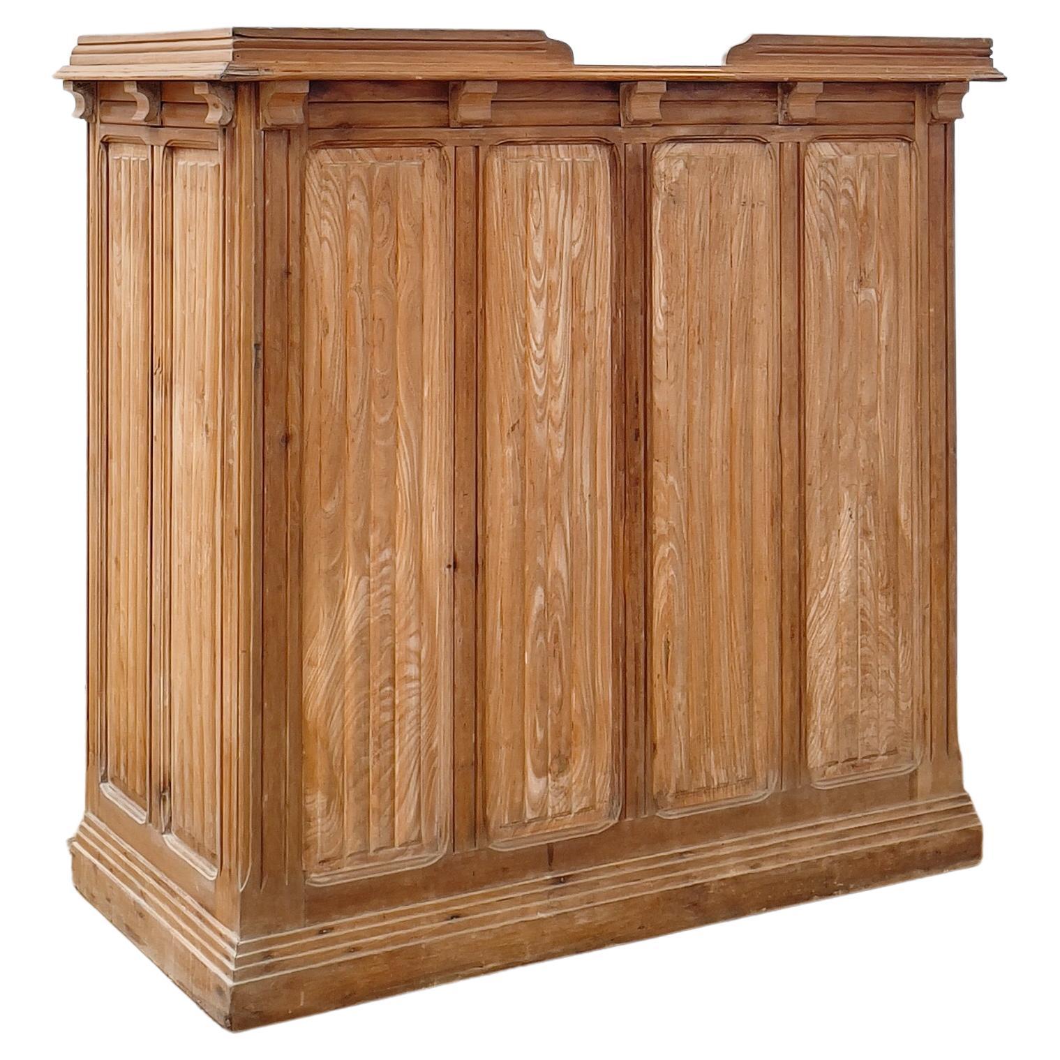 Substantial Antique Shop Counter at 1stDibs