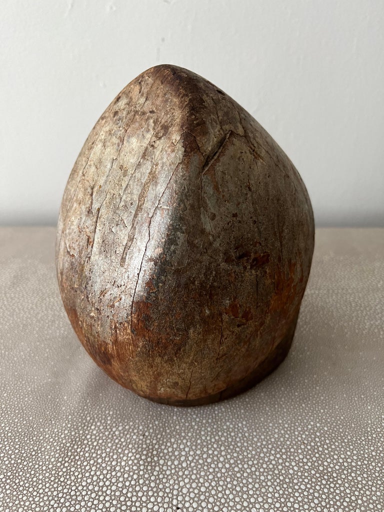 French Wooden Milliner Hat Block For Sale at 1stDibs