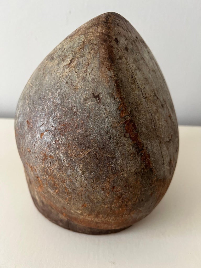 French Wooden Milliner Hat Block For Sale at 1stDibs